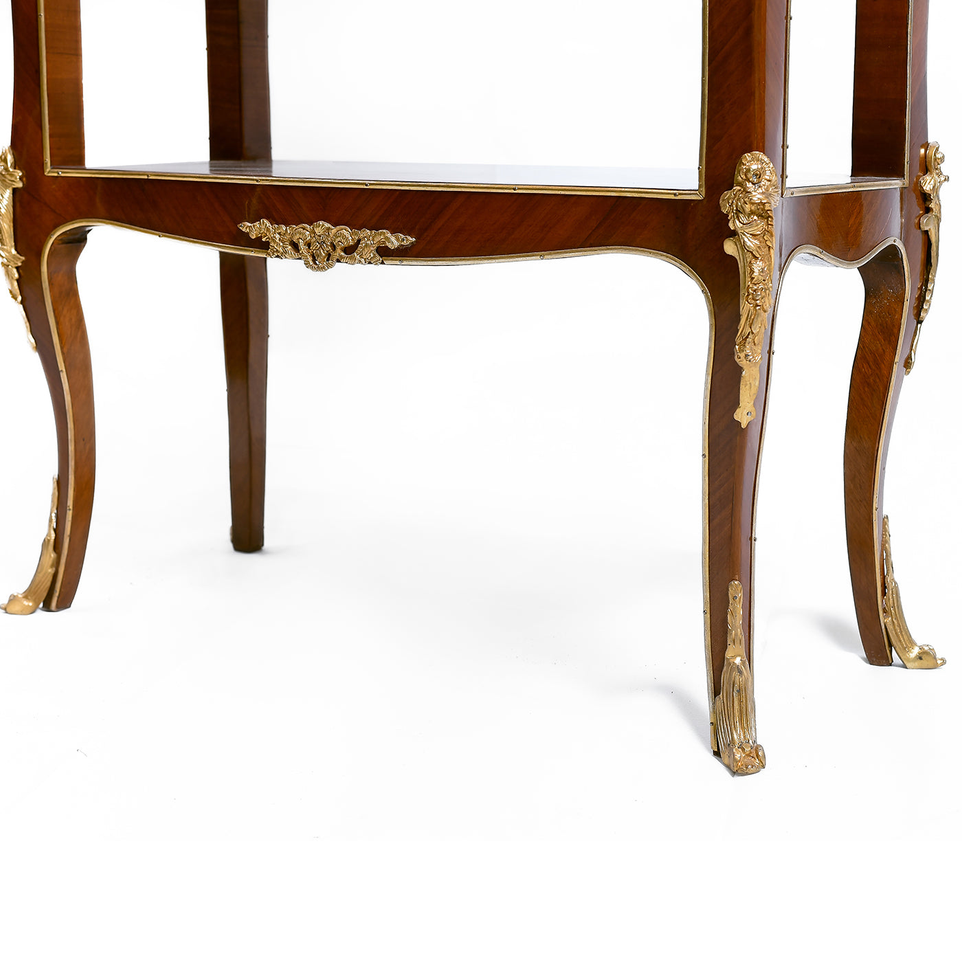 Louis XIV style inlaid writing desk | Fntique Furniture