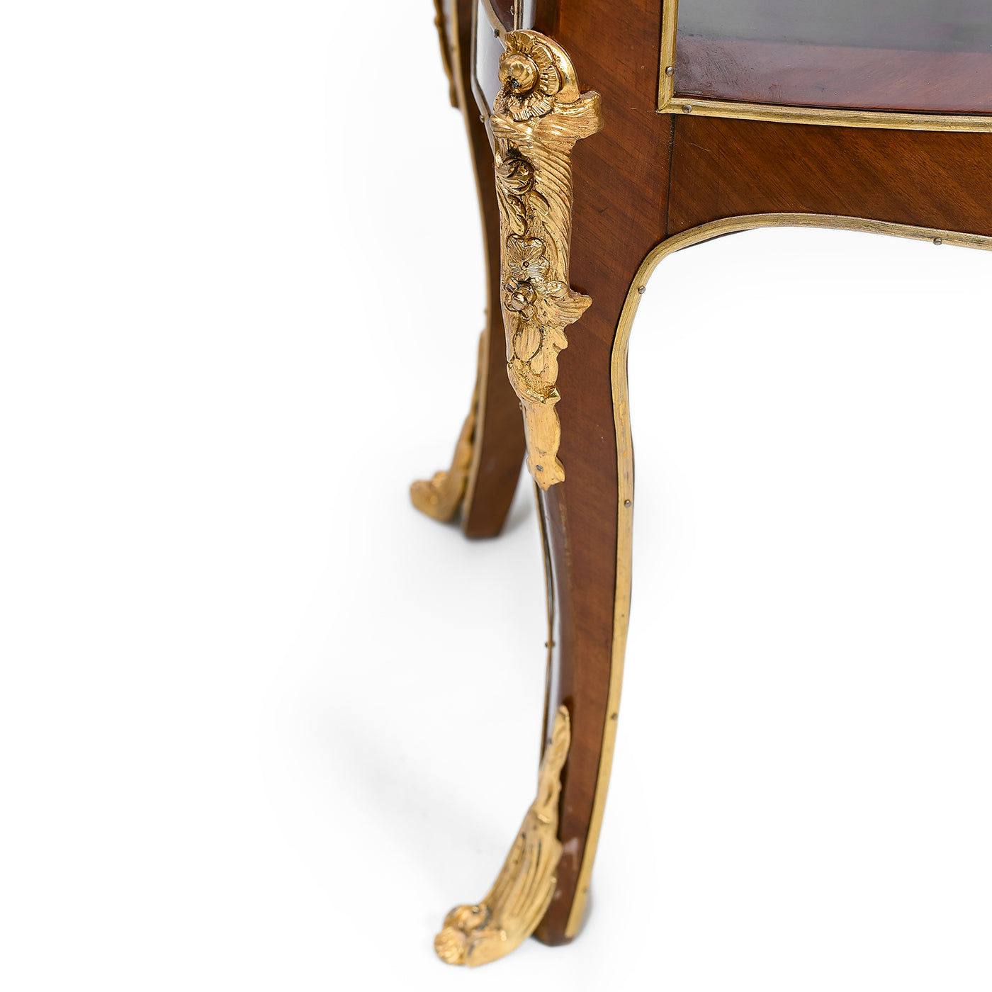 Louis XIV style inlaid writing desk | Fntique Furniture